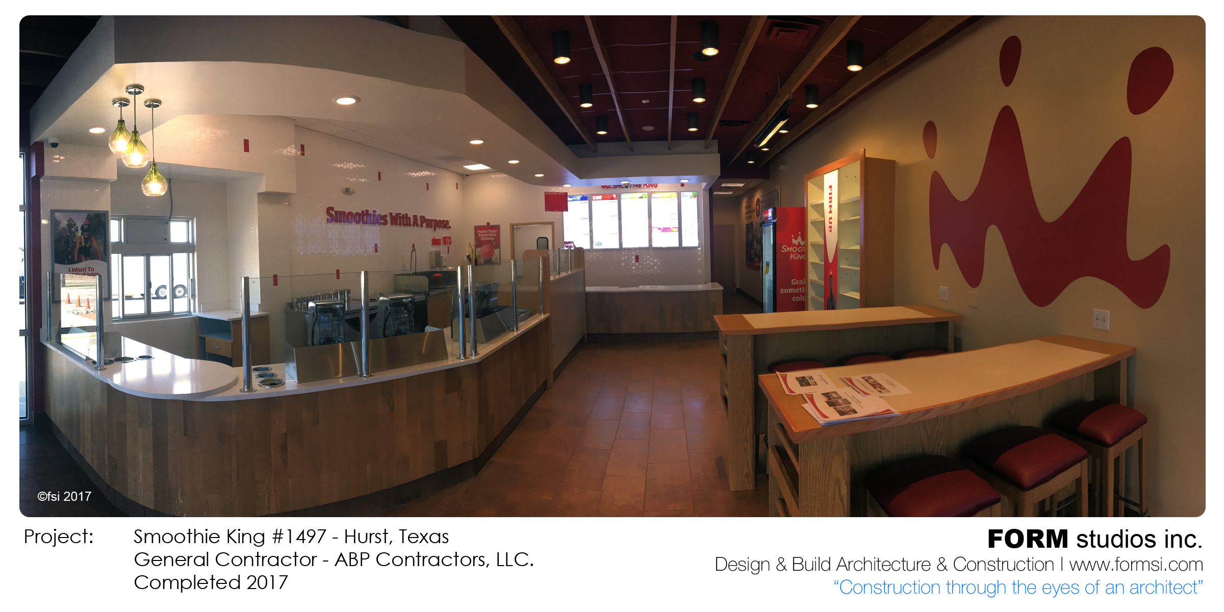 SMOOTHIE KING – ARCHITECTS LEADING DESIGN & CONSTRUCTION